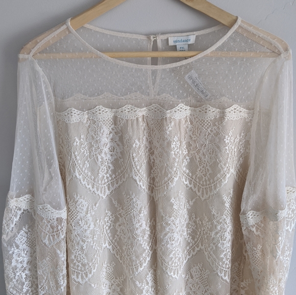 Sundance | Tops | Sundance Lace Blouse | Poshmark
